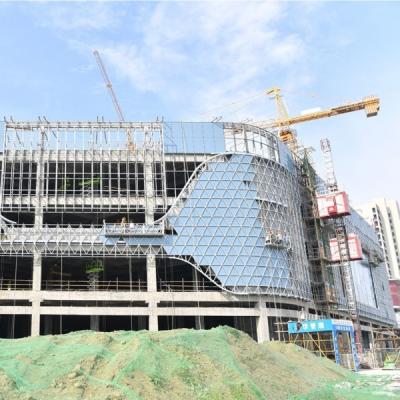 China Seismic Proof Commercial Metal Retail Building Pre Engineered Custom for sale