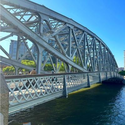 China Anti Seismic Q460 Steel Structure Bridge Modular Weathering Windproof for sale