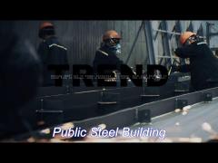 premium assembled public steel building commercial steel structures