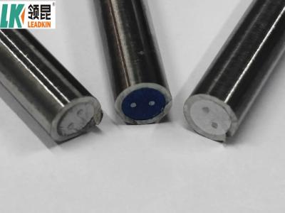 Китай Кабель термопары с минеральной изоляцией для измерения температуры Серебряный/Черный/Красный/Синий соединитель Цветовая изоляция продается