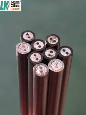 China 4 núcleos de MgO de aislamiento tipo S de cable de termopares para medición de altas temperaturas en venta