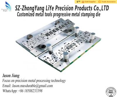 China Customized metal tools progressive metal stamping die for sale