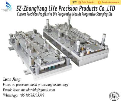 China Custom Precision Progressive Die Progressive Moulds Progressive Stamping Die for sale
