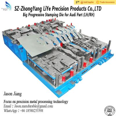 China Big Progressive Stamping Die for Audi Part (LH/RH) for sale