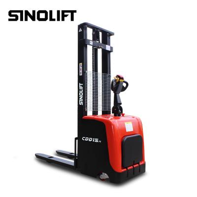 China Sinolift CDD15H CDD15HE Stand em empilhador elétrico Capacidade 1500kg à venda