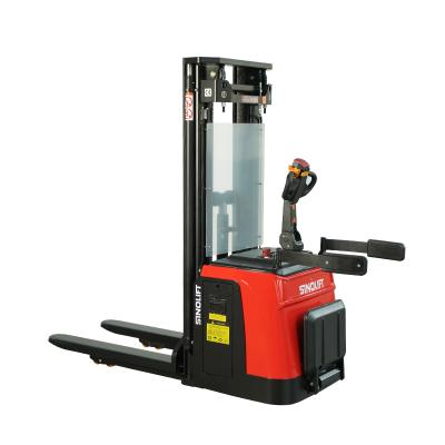 中国 cdd16p-li / cdd20p-li wide-view mastを備えたスタンドオンパレットスタッカー 販売のため