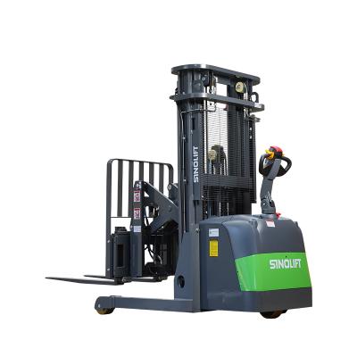 China Sinolift CQDX15 CQDX20 Pedestrian Scissors Electric Reach Stacker for sale
