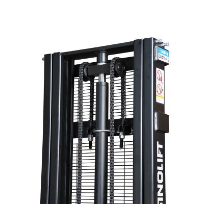 China Model QDA15EL03 1.5 Ton Strong Capacity Walkie Fully Electric Stacker for sale