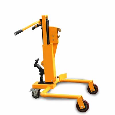 China DT350 Gal Hydraulic Drum Handling Equipment Lifter High Elasticity Wheel Capacity 350kg for sale
