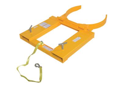 China DG10 Drum Grab Forklift Attachment Drum Type Steel Capacity 680kg for sale