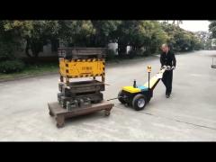 Equipamento industrial do transporte de materiais da velocidade 4000kg Walkie Tugger de Stepless