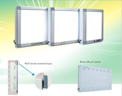 China Veterinary Medical x-ray illuminator,film viewer box,negatoscope MST-P standard double union for sale