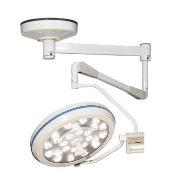 China LED Surgical Light Single arm Ceiling type LED600 with digital brightness control for veterinary opeartion for sale