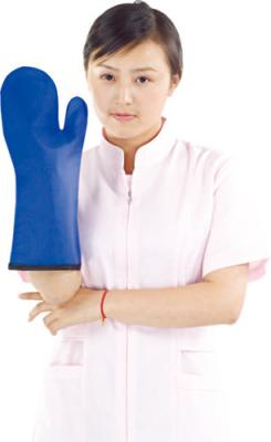 China X-RAY Protective Lead gloves,Protective Lead Mitten fingers linking type model 0.5mmpb for sale