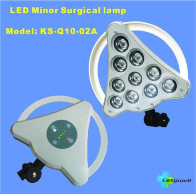 China Table Clamp LED Surgical Lamp Ks-Q10-02t with Touch Sensitive Brightness &Color Temperature Adjustment for Minor Operati for sale