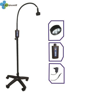 China Full Aluminum Alloy Metal Steering Lamphead with 6 LED Bulbs Ks-Q6d Black Mobile Type, ABS Base with Lockable Wheels for sale