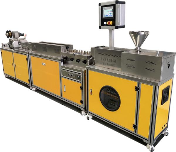 Quality 1.75mm Diameter Laboratory Plastic Extrusion Machine 1kg/H Single Screw For 3D for sale
