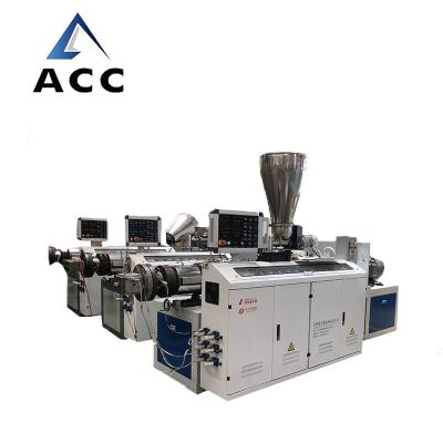 Cina Estrusore a doppia vite conico a 380V basso rumore stabile personalizzato per polvere di PVC WPC in vendita