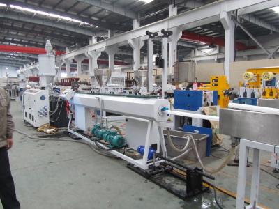 Cina 10m/Min Linea di produzione di tubi di polietilene 1200mm Larghezza 220V 60Hz Con sistema di controllo PLC in vendita