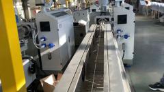 Estrusore per filamento per stampante 3D controllato da PLC, fibra di vetro PC, fibra di carbonio, efficienza energetica