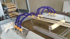 Decoration Panel WPC Extrusion Machine 90kw 150kg/H WPC Profile Extrusion Machine