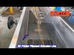 2.1mm 3d printer filament extrusion line 380v 50hz petg filament extruder