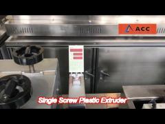 220v single screw plastic extruder customizable pe extrusion machine pp nylon pla abs ppr