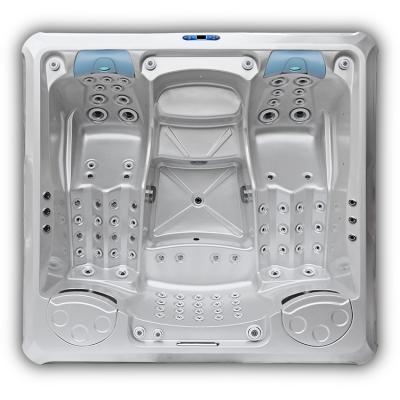 China Freestanding Soaking Whirlpool Massage Spa Hot Tub For 4 Person for sale