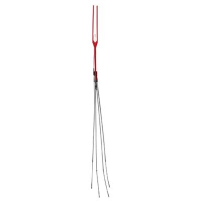 China JW-0134 Leno Healds Jacquard Heald Wire 770mm 3 Lines for sale