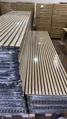 China Interieur akoestische accupanel geluidsisolatie kantoor akoestische houten wandpanelen Te koop