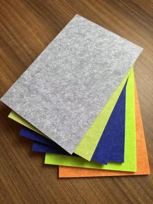 China Sound Deadening Square Acoustic Panels Felt Pet Polyester Fiber Acoustic Board for sale