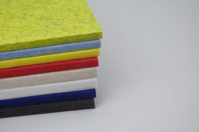 China PET Acoustic Decorative Soundproofing Panels Sound Absorption Wall Panels for sale