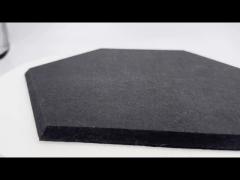 10 mm Hexagon akoestisch paneel Felt PET geluidsabsorberende panelen voor Home Office klaslokaal