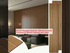 Custom Sound akoestisch paneel perfect aangepast voor individuele ruimte en akoestische vereisten