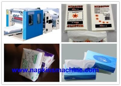 Cina 60 macchina di fabbricazione di carta del fazzoletto per il trucco del tovagliolo di m./min 380V in vendita