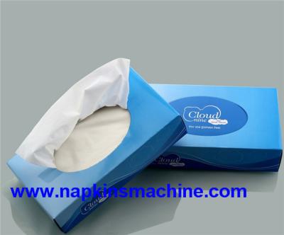 Cina 60 macchina di fabbricazione di carta del fazzoletto per il trucco del tovagliolo di m./min 380V in vendita
