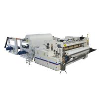 China 200 m / Min 3500mm Width PLC Paper Roll Slitting Machine for sale