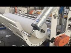 Macchina di taglio del rotolo di carta igienica e macchina di riavvolgimento per rotolo industriale