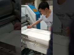 7.5KW 4 Folding 330mm Tissue Paper Napkin Making Machine