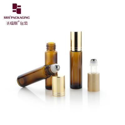 China Customizable Glass Roller Ball Bottle for Skincare and Cosmetics with Leak Proof Closure for sale
