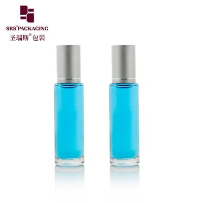 China Leak Proof Glass Bamboo Roll On Bottle 15ml Capacity Customizable Color Logo Anti Acne Skincare Roll On for sale