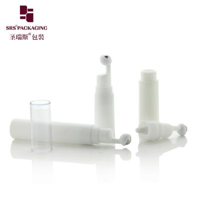 China Eye Cream Plastic Roll On Applicator Bottle White 6ML 12ML 15ML for sale