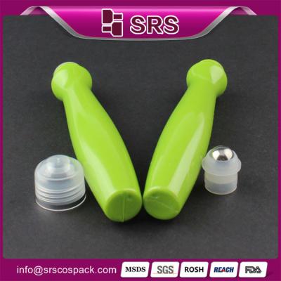 China SRS high quality no leakage 15ml eye cream roll on bottle applicator for sale