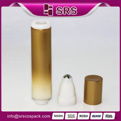 China 1/3oz 10ml empty eye gel bottle eye cream container eye essence packaging with roller ball for sale
