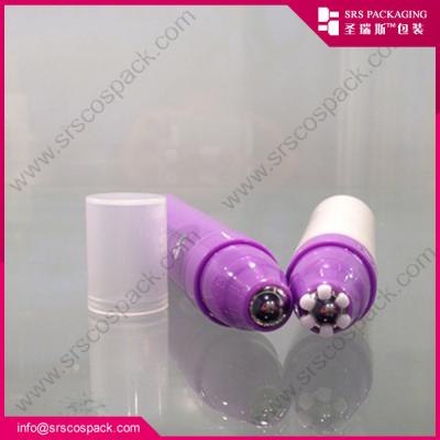 China 1/3oz 10ml empty eye gel bottle eye cream container eye essence packaging with roller ball for sale