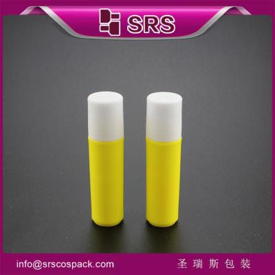 China Pharmaceutical Grade Yellow Roll On Plastic Bottle for Anti Itch Relief - China Supplier for sale