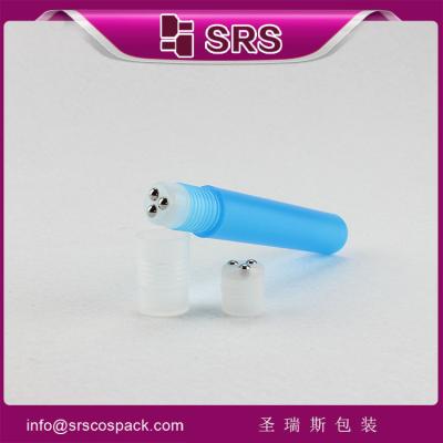 China new product 15ml empty eye cream three ball plastic bottle for sale