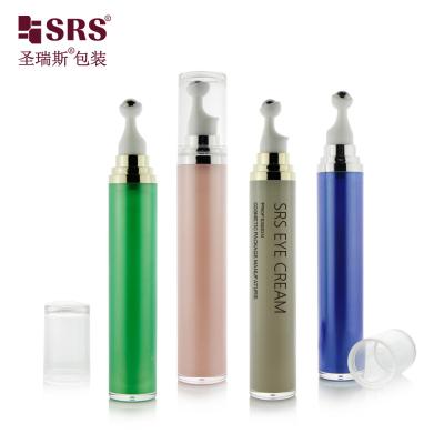China LR002-15ML 20ML Custom Oem Double Wall Acrylic Luxury Hair Scalp Treatment Packaging for sale