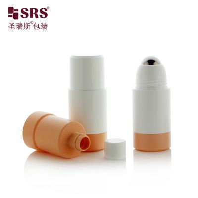 China Matte Frosted White Plastic Roll On Bottle 75ml For Essential Oils And Perfumes for sale