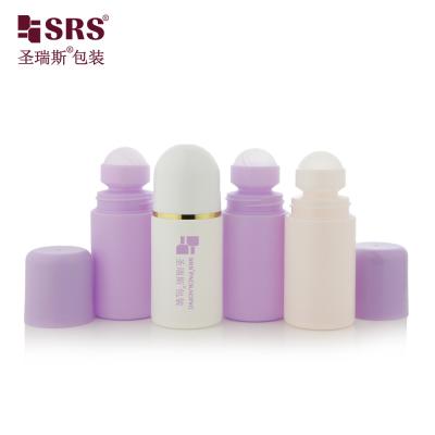 China RPPC-60ml 2oz PP Plastic Roll On Applicator Bottle For Atheletic Muscle Pain for sale